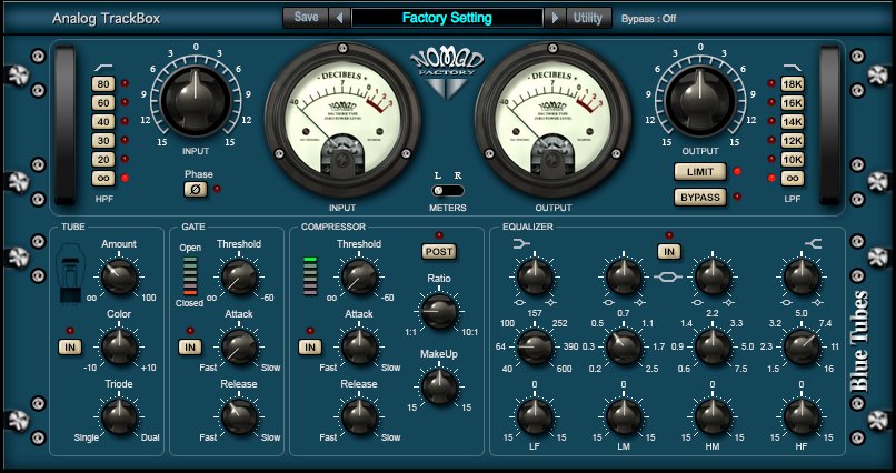 Nomad Factory BT Analog TrackBox Review – RickVeneer
